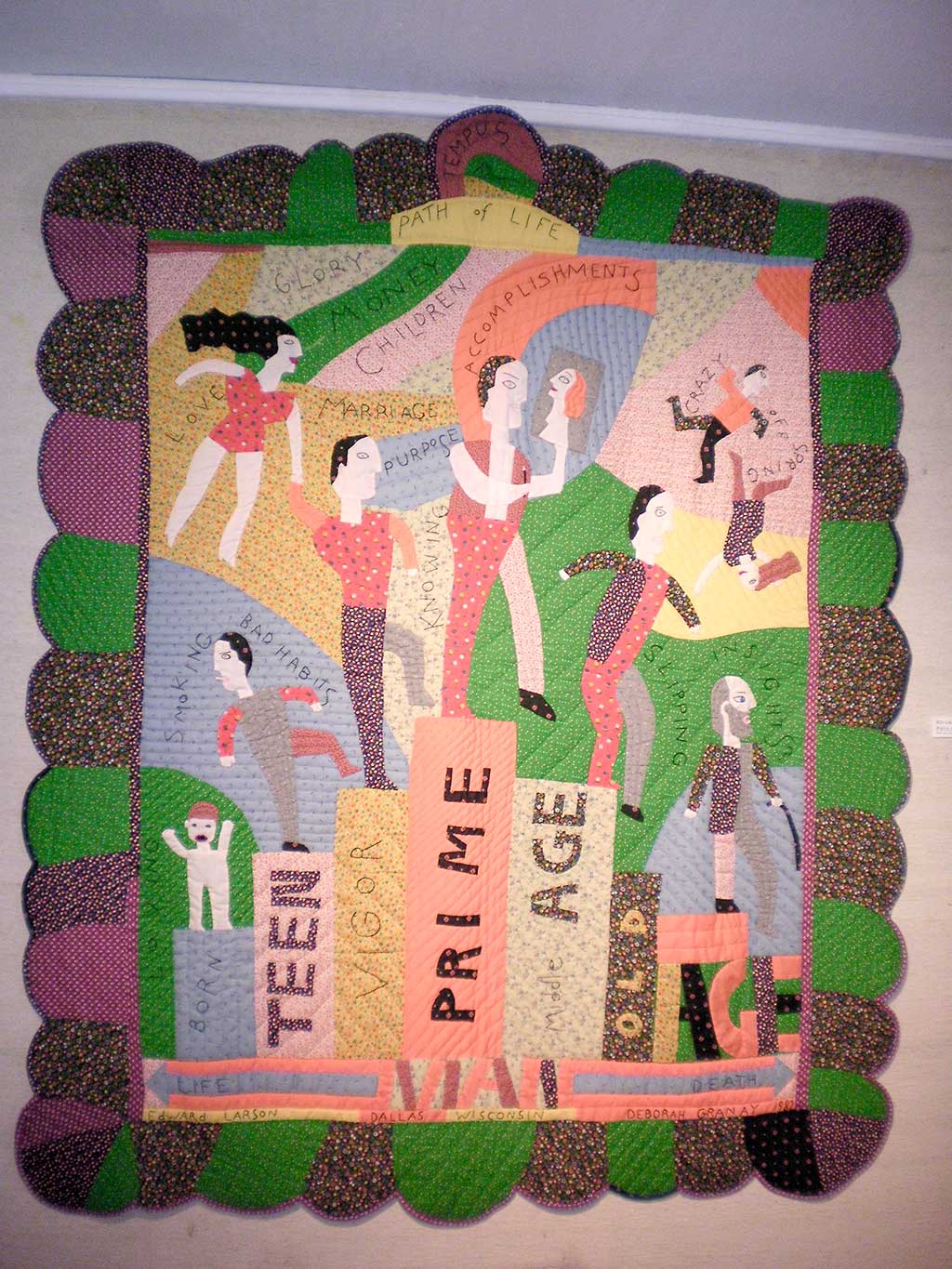 “Path of Life” Ed Larson | Wholly Rags